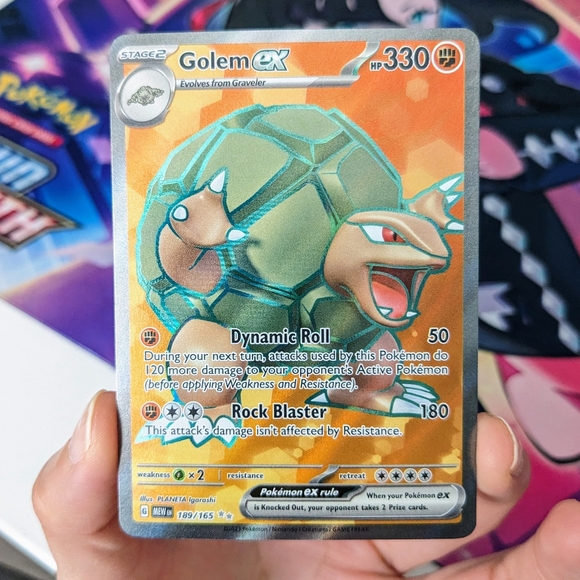 Pokemon | Toys | Pokemon 51 Golem 189 Full Art Rare Card Pokemon Tcg ...